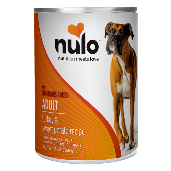 Nulo Dog Grain-Free Turkey & Sweet Potato 369g Can – PetCentral Oman